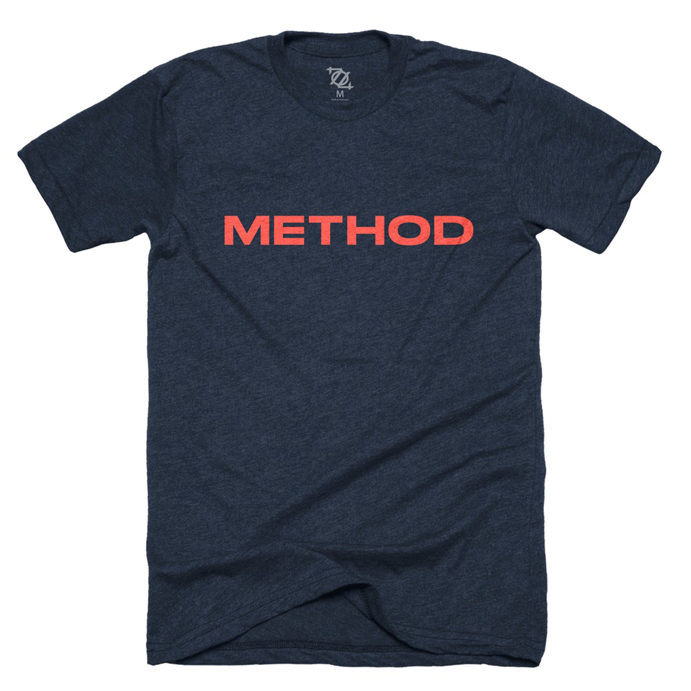 Method Masthead Tee - Heather Navy/Orange – Method Merch Store